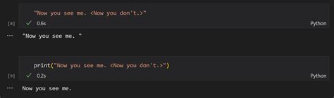 Text Inside Angle Brackets Does Not Get Printed · Issue 12476 · Microsoftvscode Jupyter · Github