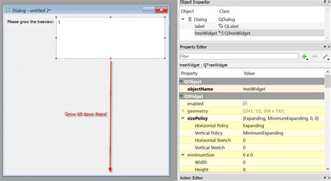 Qt Qformlayout Does Not Expand Widget Full Height To Maximum Widget Height Stack Overflow