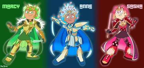 Comm Amphibia Trio Fully Charged Adult Version By Eezyseven On