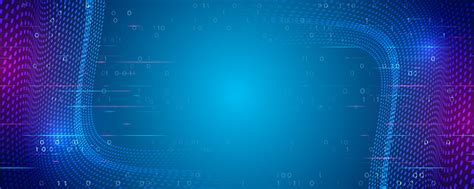 다양한 기술적 요소가있는 파란색 배경 하이테크 컴퓨터 디지털 기술 개념 추상적 인 파도 기술 통신 벡터 일러스트레이션 0명에