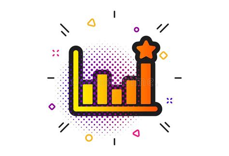Efficacy Icon Efficacy Line Icon Business Chart Sign Vector Stock