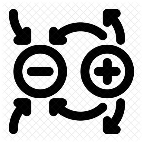 Electrostatics Icon Download In Line Style