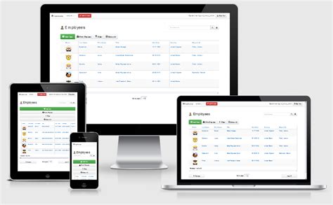 appgini bootstrap themes gallery web database applications in minutes