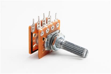 Premium Photo Variable Resistor Potentiometer On Isolated White