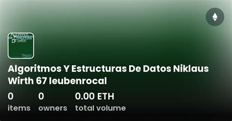Algoritmos Y Estructuras De Datos Niklaus Wirth 67 Leubenrocal