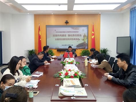 【党群园地】汉滨区枣园九年制学校开展主题党日暨党员示范课活动 汉滨区人民政府