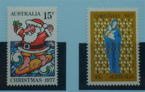 Australia Stamps 1977 Sg655 656 Mint Manor Stamps