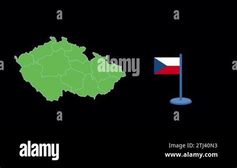 Czech Republic Flag Map Stock Videos And Footage Hd And 4k Video Clips
