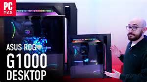 Rog G1000 Gaming Pc Asus Zeigt Erste Holografische Belüftung