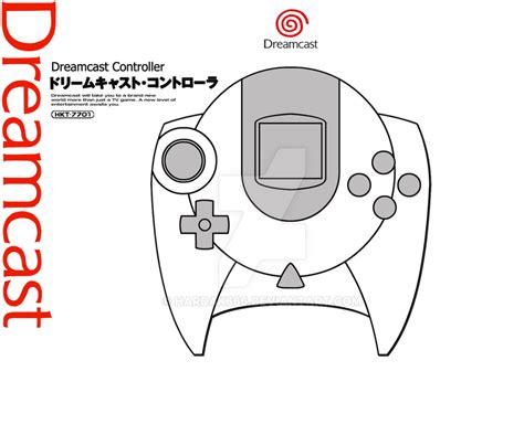 Sega Dreamcast Controller Design By Hardak666 On Deviantart