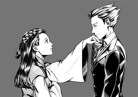 Phoenix Wright And Iris Ace Attorney Drawn By Imaginaeri Danbooru