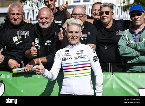 Merksem Belgium 27th Aug 2023 Annick Van Leuven Pictured Before The Womens Elite Race At