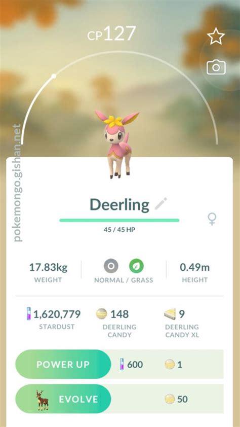 Deerling Pokemon Go