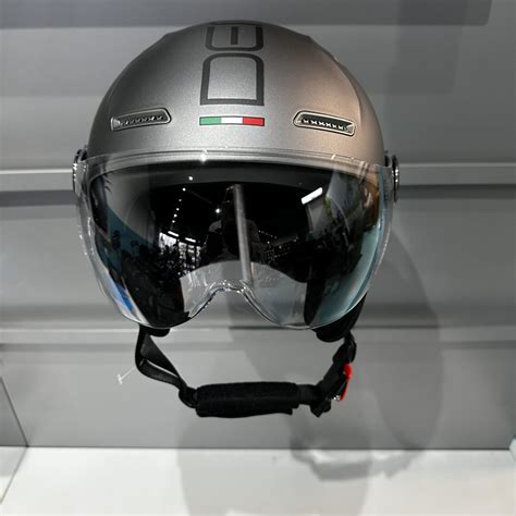 Beon Snorfietshelm titanium - zwarte voering – Rayci