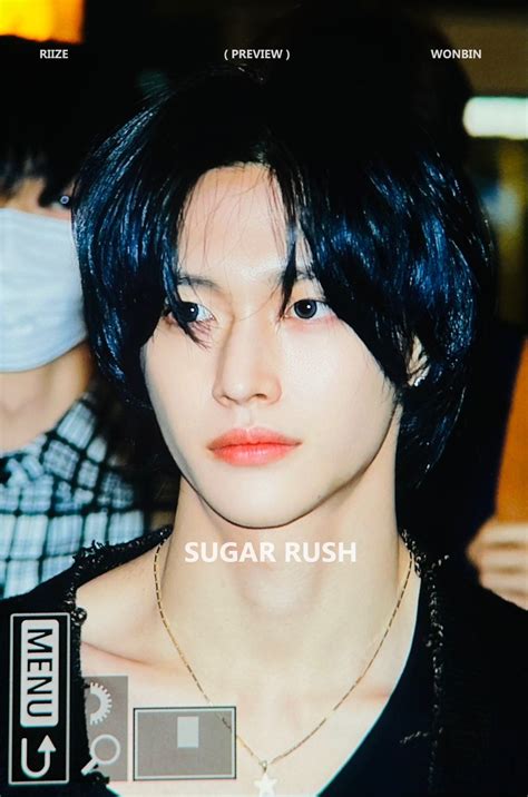 더쿠 블루블랙으로 염색하고 출국하는 라이즈 원빈 프리뷰 