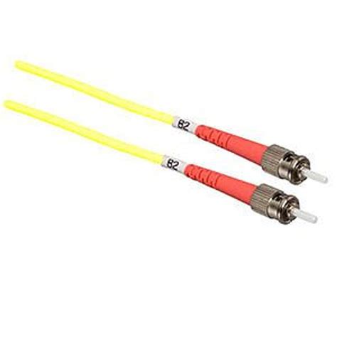 Duplex ST To ST Fiber Optic Patch Cord Singlemode 3 M Allen Tel Products Inc