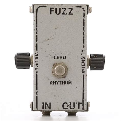 1982 Craig Anderton Cmos Fuzz Prototype Pedal Guitar Effect Reverb