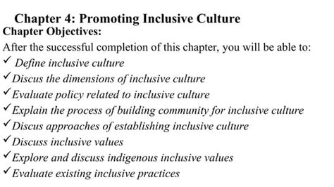 Chapter 4 Inclusiveness 1 Ppt Inclusiveness Freshman Course Ethiopia Ppt