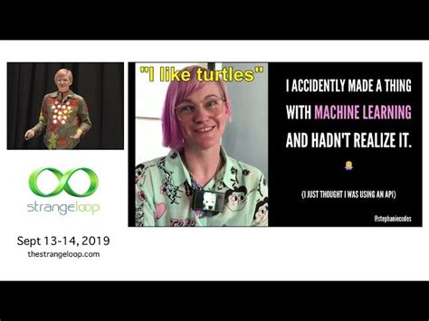 strange loop conference talk how not to read the room creating wearables with ml from strange