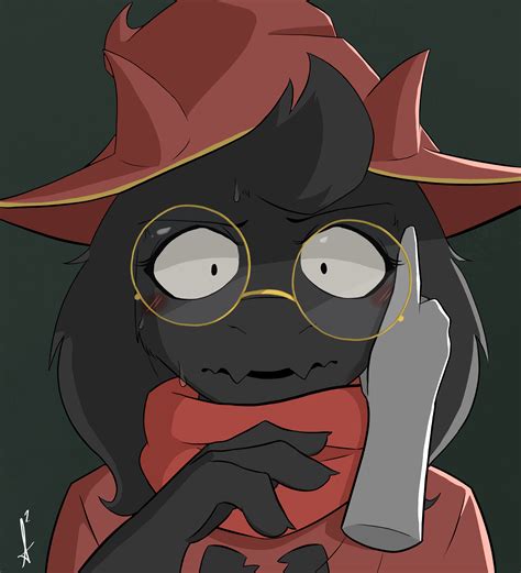Felltarune Ralsei Gets Some Face Pats Commission By U Theonlyjsix R Ralsei