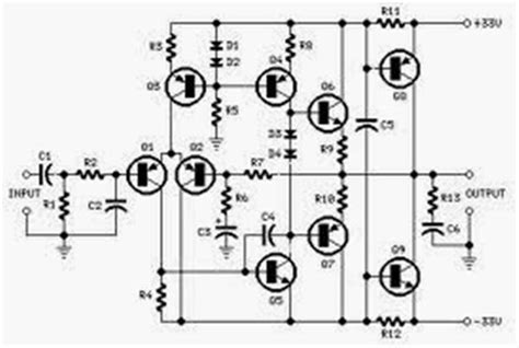 Transistor Guitar Amp Schematic