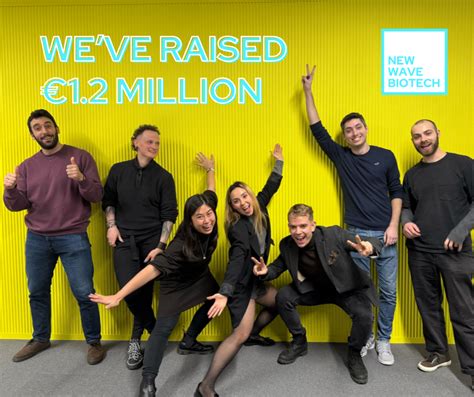 New Wave Biotech Raises €12 Million To Transform Randd In Synbio And Alt