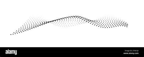 Technology Abstract Background Geometric Dotted Curve Shapes Stock