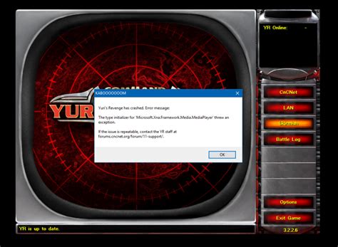 CNCNET Crash YURIS REVENGE Support CnCNet Community Forums