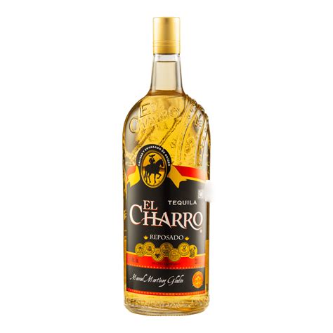 Tequila El Charro Clásico Reposado 3000 Ml El Charro Tequila Reposado
