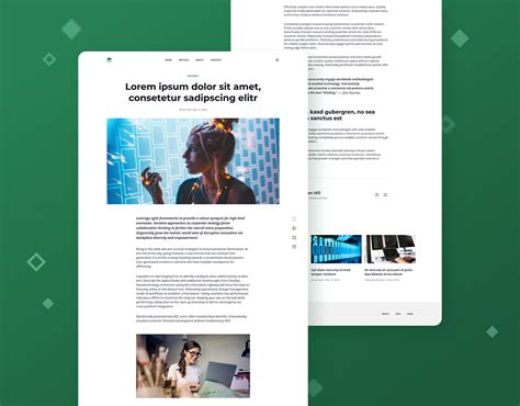 Daily UI 035 Blog Post On Behance