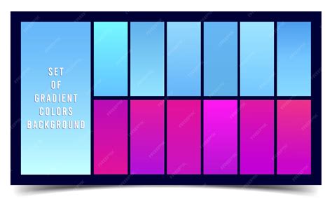Premium Vector Set Of Gradient Background Vibrant Smooth Colors Screen Design For Mobile App
