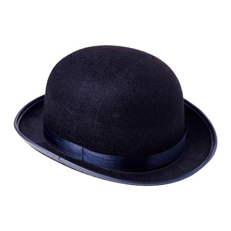 Black Round Bowler Hat Cgs Party