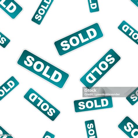 스탬프 완벽 한 패턴을 판매 그림을 판매 하는 비즈니스 개념 흰색 바탕에 벡터 그림입니다 경영자에 대한 스톡 벡터 아트 및 기타