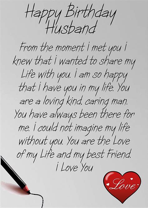 Happy Birthday Husband Wishes Quotes