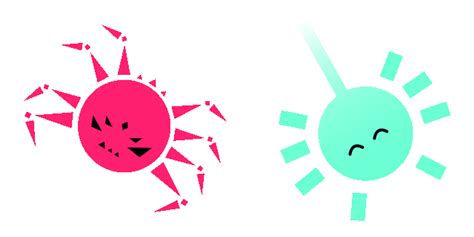 Just Shapes And Beats Sun Animated Cursor Sweezy Cursors