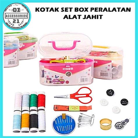Jual Set Alat Jahit Mini Sewing Box Tools Bisa Grosir Alat Jahit
