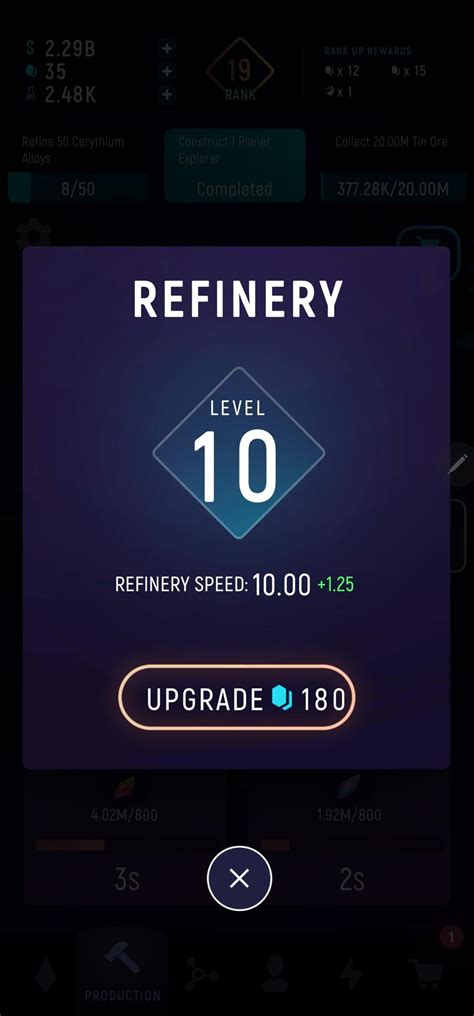 Bug With Buffs And Upgrades For Refinery And Constructor Rexominer