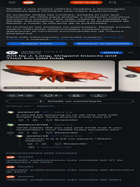 Ant By J Lang Origami Insects And Their Kin Old Fold Rorigami Pdf