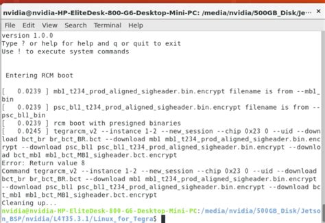 Jetson Orin Nx Nvme Flash Error Jetson Orin Nx Nvidia Developer Forums