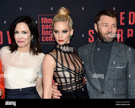 Actors Mary Louise Parker Left Jennifer Lawrence And Joel Edgerton