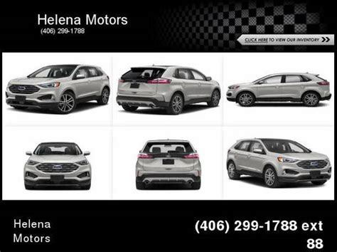 2019 Ford Edge Titanium By Dealer Vehicle For Sale In Helena Mt