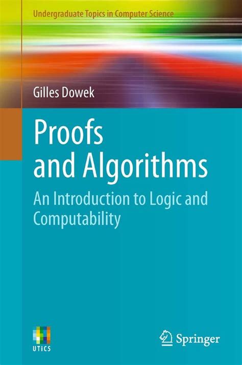 undergraduate topics in computer science proofs and algorithms ebook
