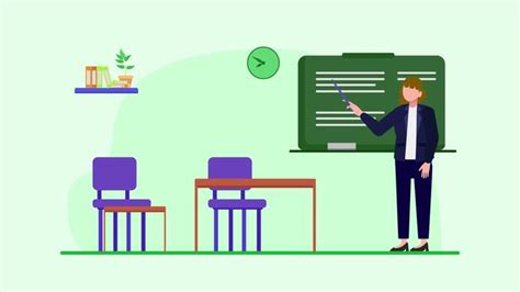 Class Room Animation Stock Video Footage For Free Download