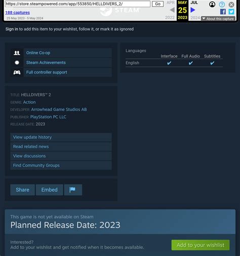 Help Using Wayback Machine Rhelldivers