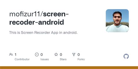 GitHub Mofizur11 Screen Recoder Android This Is Screen Recorder App In Android