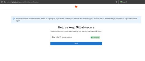 Stuck In Identity Verification How To Use Gitlab Gitlab Forum
