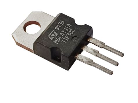 Transistor TIP C TO Preformado Terminal MM ST Power Circuit Componentes Eletrônicos