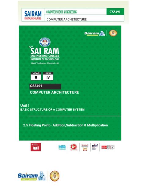 25 Floating Point Addition And Multiplication Pdf