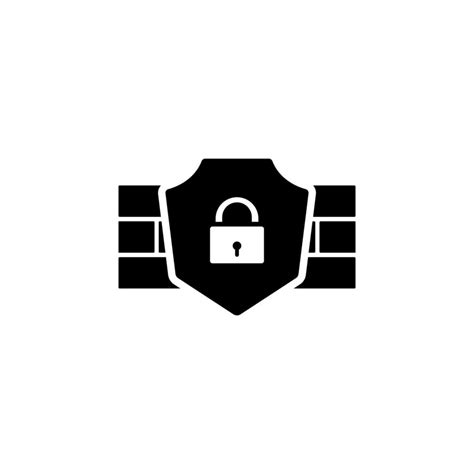 Firewall Protection Vector Icon Illustration 23194993 Vector Art At Vecteezy