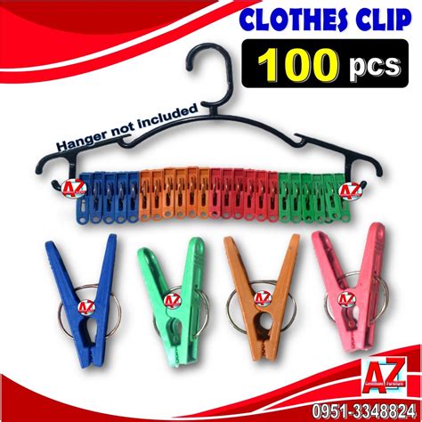 Clothes Clips Sipit 100 Pcs Sipit Ng Damit Shopee Philippines